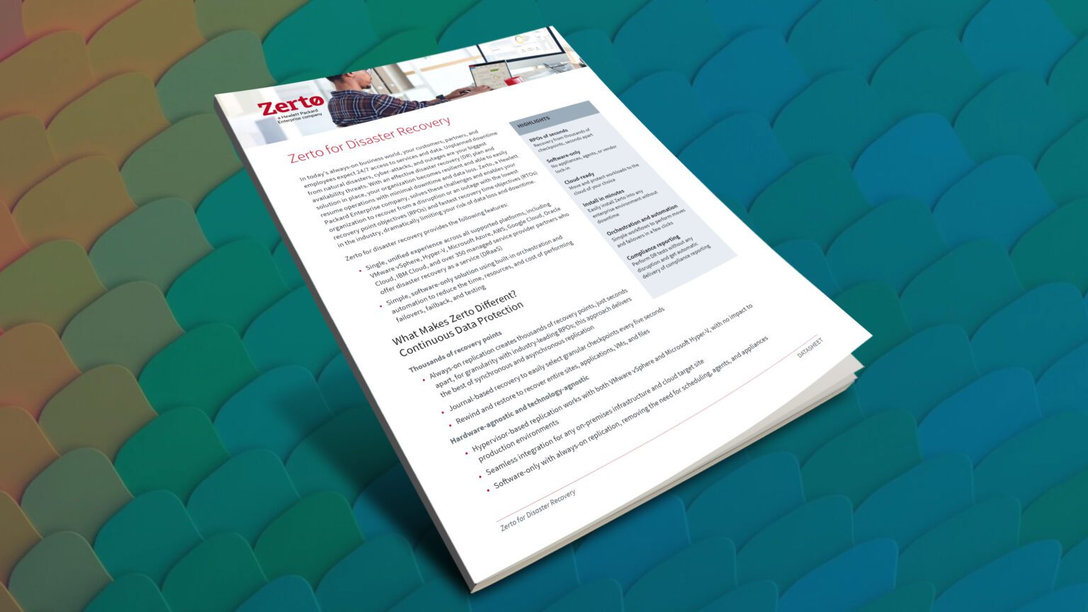 Zerto – HPE METROCONNECT