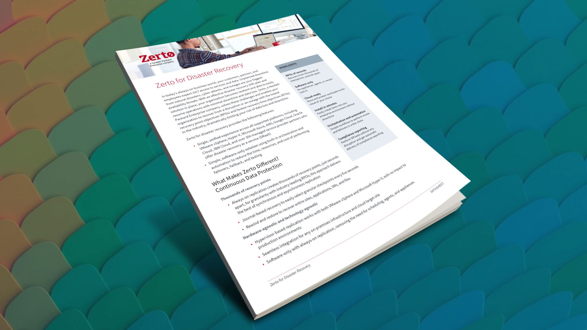 Zerto - A Hewlett Packard Enterprise | HPE Metro Connect (MCC)