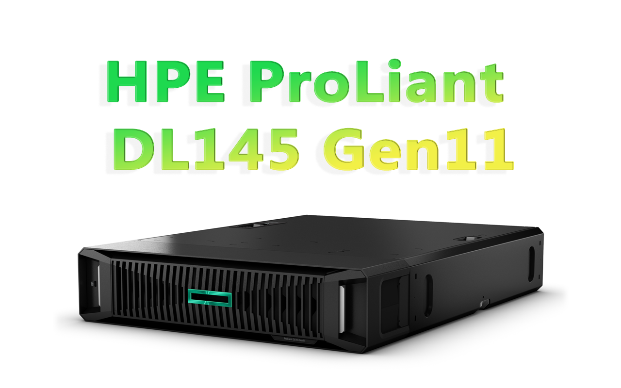 HPE ประกาศเปิดตัว HPE ProLiant DL145 Gen11 - HPE METROCONNECT