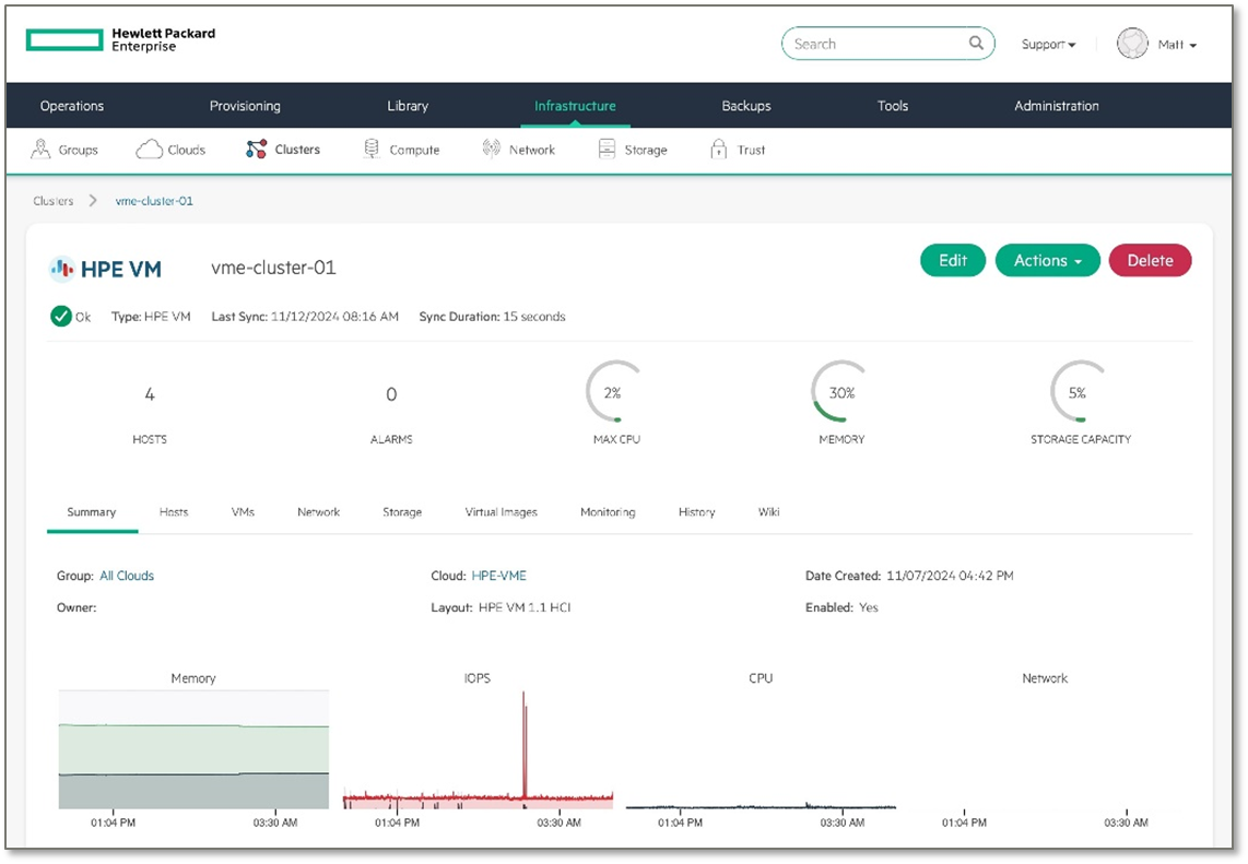 HPE Morpheus VM Essentials Software - HPE METROCONNECT